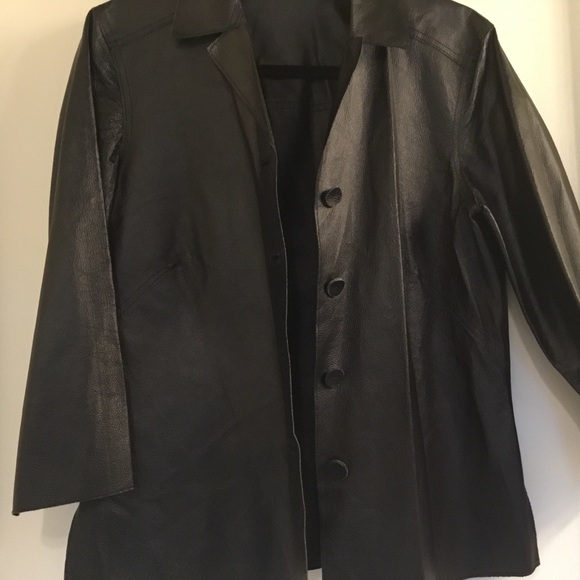 Max Studio | Jackets & Coats | Max Studio Leather Jacket | Poshmark